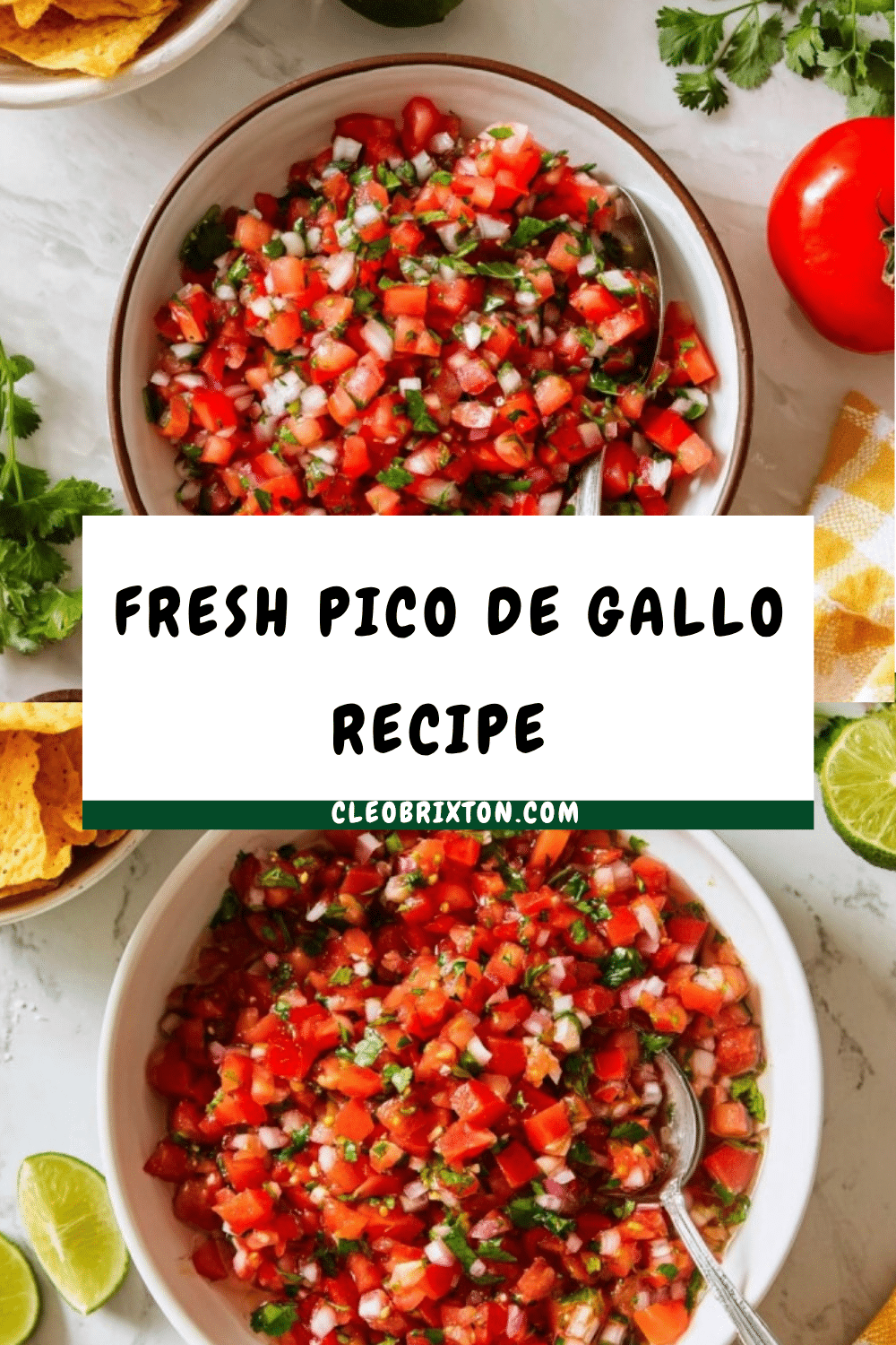 Fresh Pico de Gallo - Vibrant Mexican Salsa Recipe
